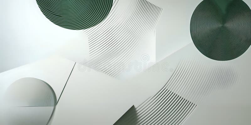 Contemporary Stage Design with Geometric Patterns and Emerald ...