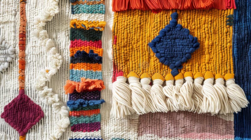 A Contemporary Take on Traditional Woven Rugs Transformed into a ...
