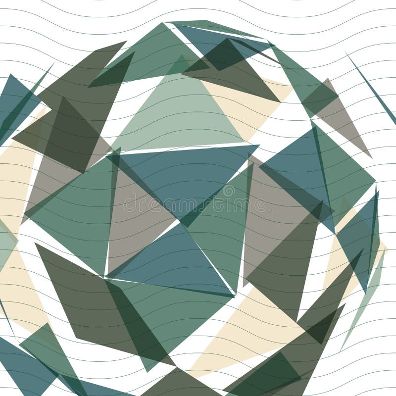 Contemporary Tech Stylish Construction, Abstract Dimensional Background ...