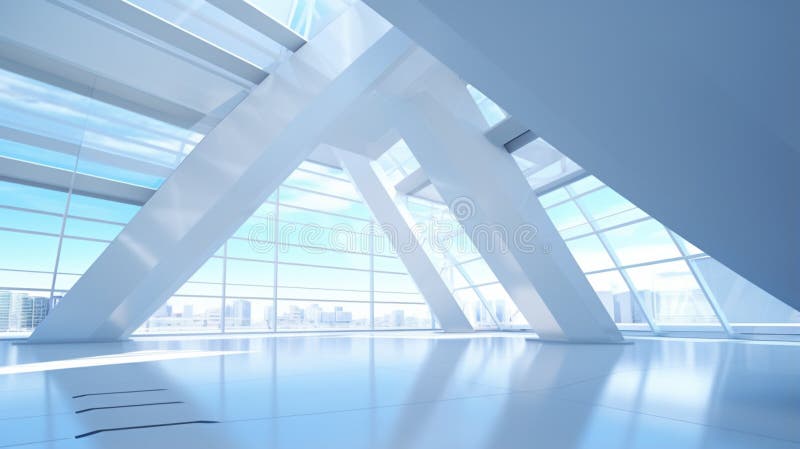 Contemporary Triangle Shape Design Modern Architecture Building ...