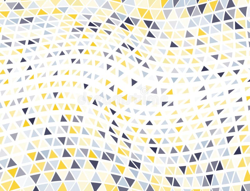 Contemporary Triangles Halftone Pattern. Triangular Fade Elements Cover ...