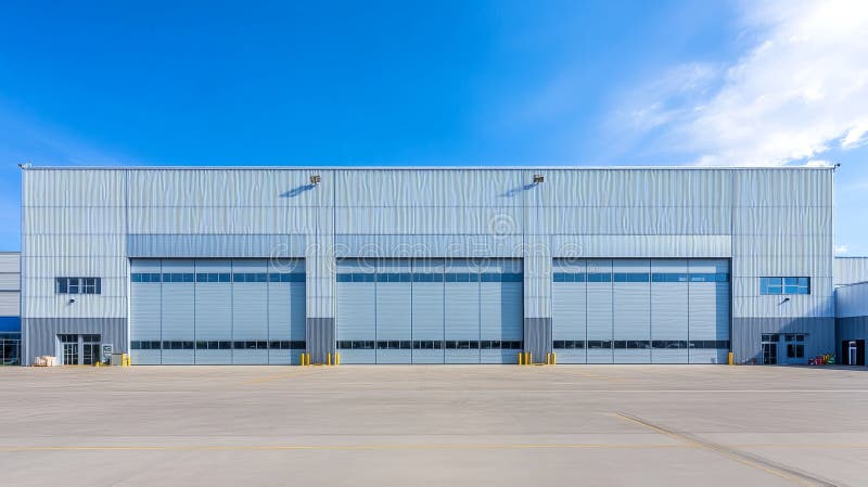 Contemporary Warehouse Structure for Logistics and Cargo Transport with ...
