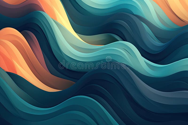 Contemporary Wave-inspired Background Design for Your Creative Project ...