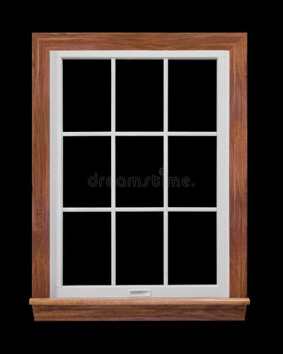 Contemporary Window Frame stock image. Image of trim, modern - 4547307