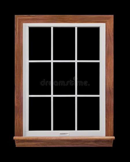 Contemporary Window Frame stock image. Image of trim, modern - 4547307