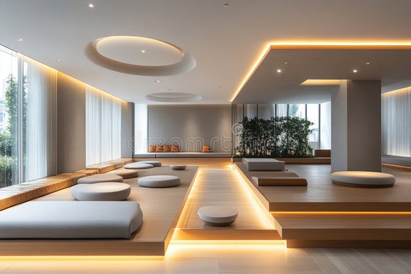 Contemporary Workplace Design, Contemporary Office Lounge Featuring ...