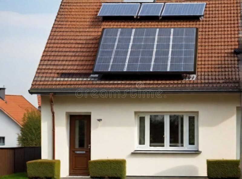 Suburban Middle Class House in Germany with Perfectly Aligned Solar ...