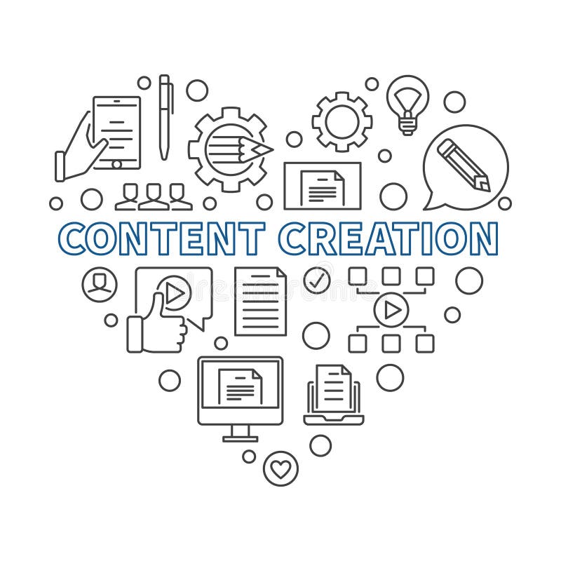 Content Creation Stock Illustrations – 14,244 Content Creation Stock ...