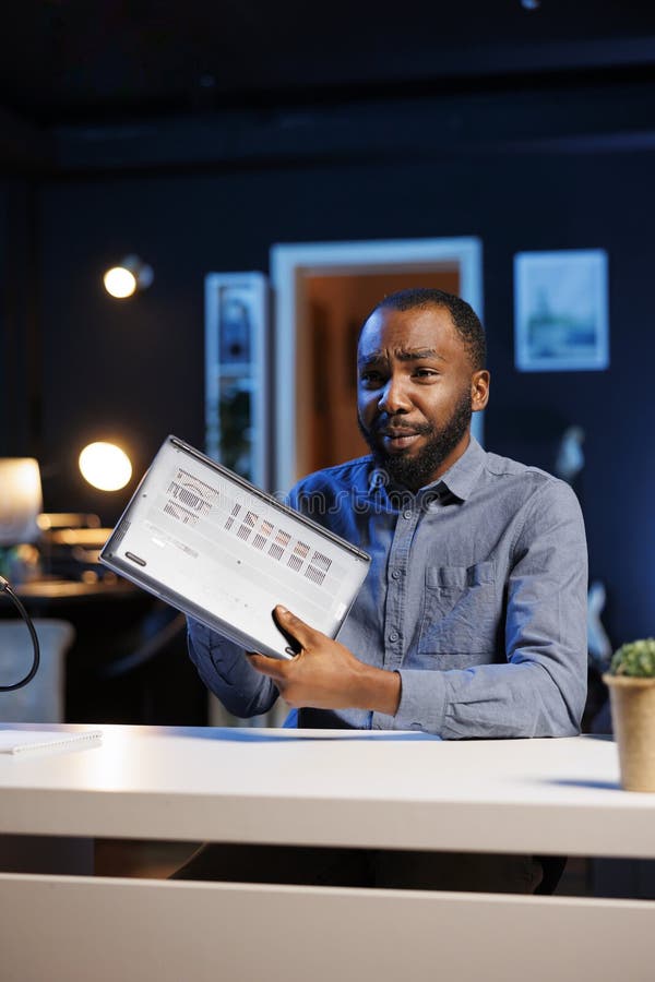 Content Creator Filming Tech Tutorial Stock Image - Image of review ...