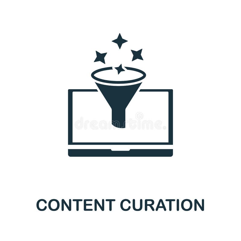 Content Development Curation Icon Stock Illustrations – 42 Content ...