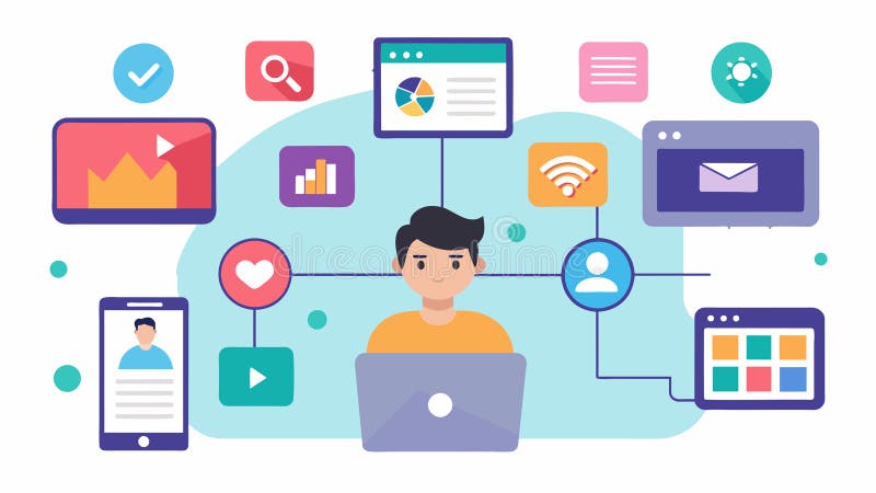 A Content Distribution Platform Analyzes Data on User Engagement and ...