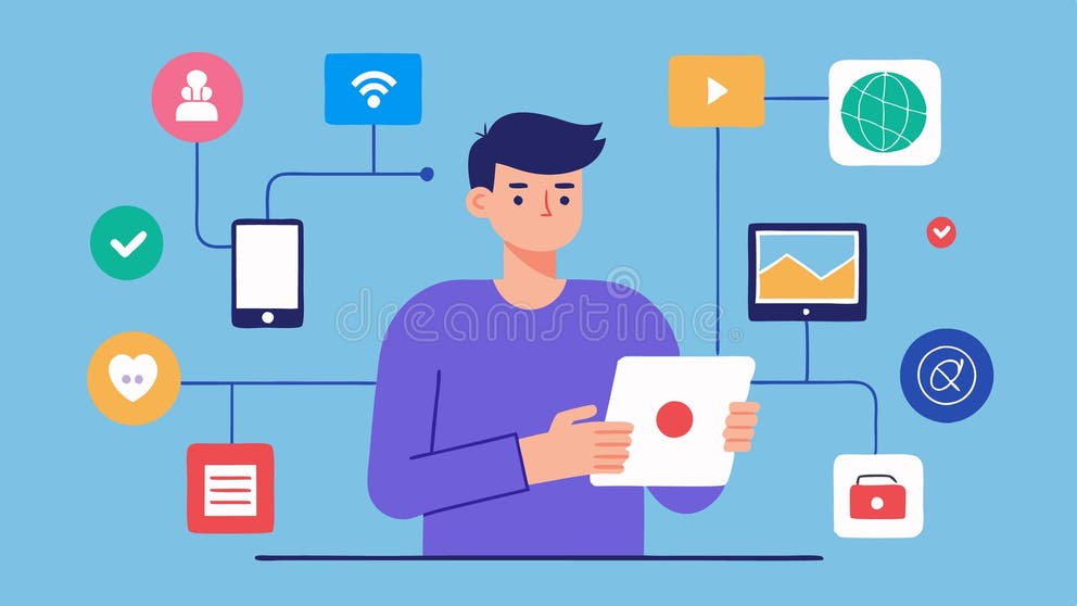 Content Distribution Strategy a Strategist Mapping Out a Distribution ...