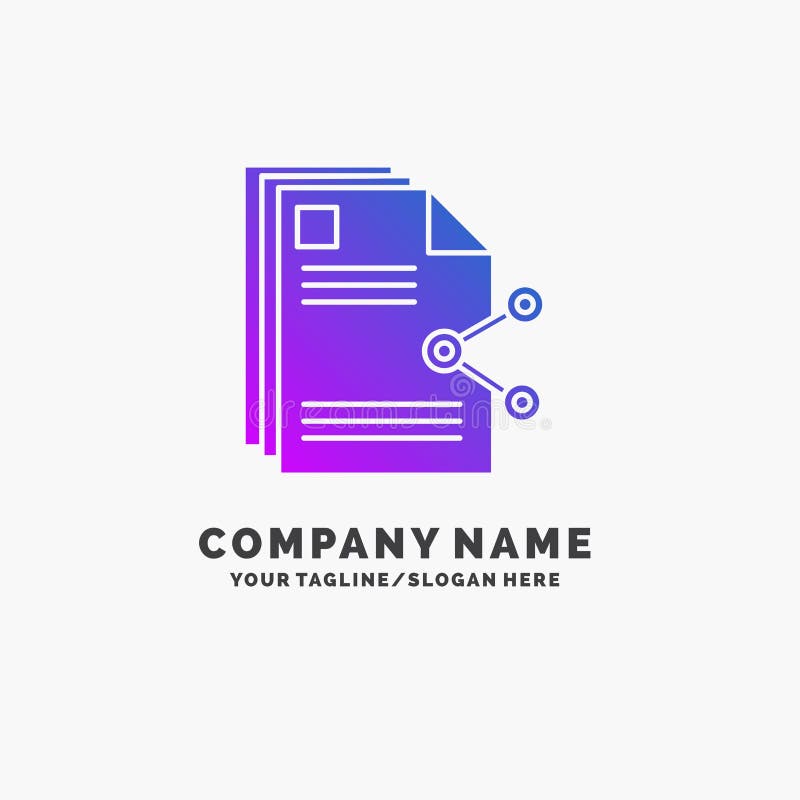 Files Sharing Icon. Black Vector Design Stock Illustration ...