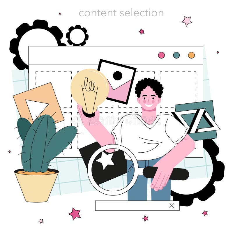 Content Filling Concept. Target Audience Analysis and Making Responsive ...