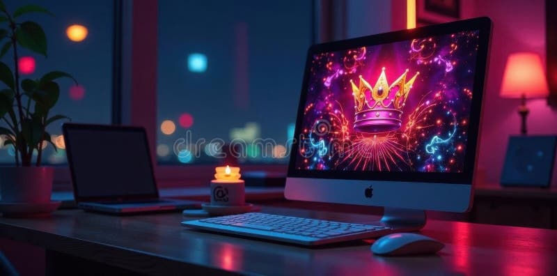 Content King Crown Computer Advertising Strategy, Success, Brand Stock ...