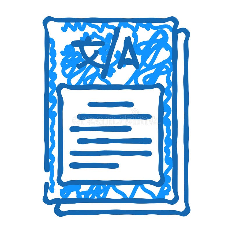 Content Localization Technical Writer Icon Doodle Illustration Stock ... Content Localization Technical Writer Icon Doodle Illustration Stock ...