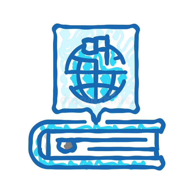 Content Localization Technical Writer Icon Doodle Illustration Stock ...