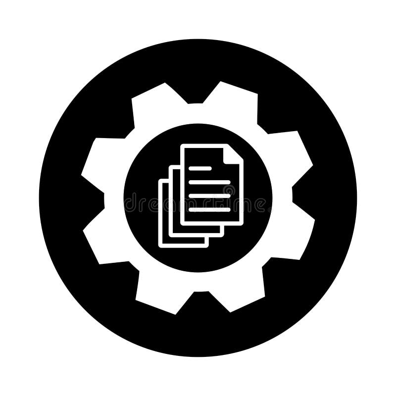 Content, Management, Organize Icon. Black Vector Sketch Stock ...