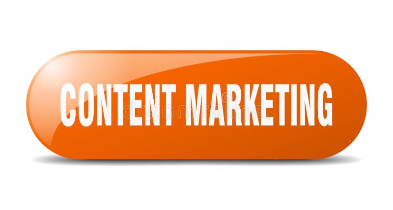 Content Marketing Button. Content Marketing Sign. Key. Push Button ...