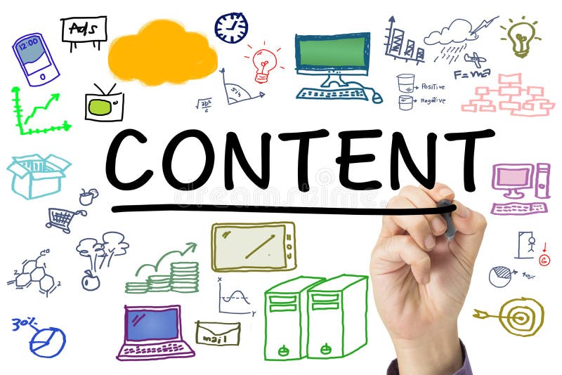 Content Marketing stock image. Image of suit, marketing - 44369405