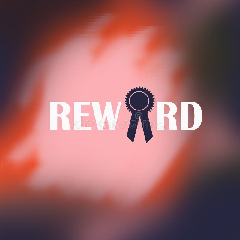 Reward text stock illustration. Illustration of screenshot - 359393897