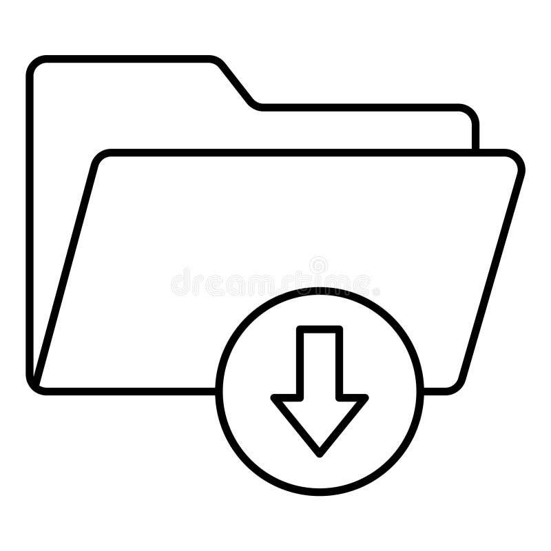 Content Saving Isolated Vector Icon Stock Vector - Illustration of file ...