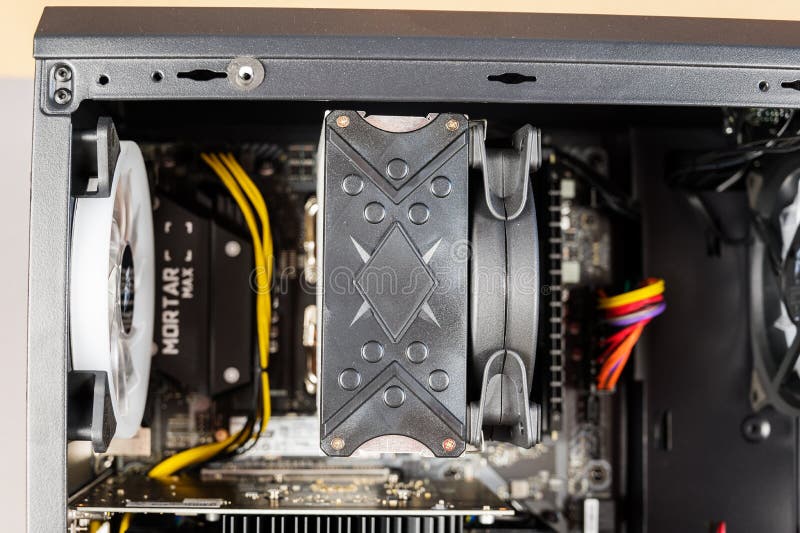 The Contents of a Desktop Computer. the System Unit of a Modern ...