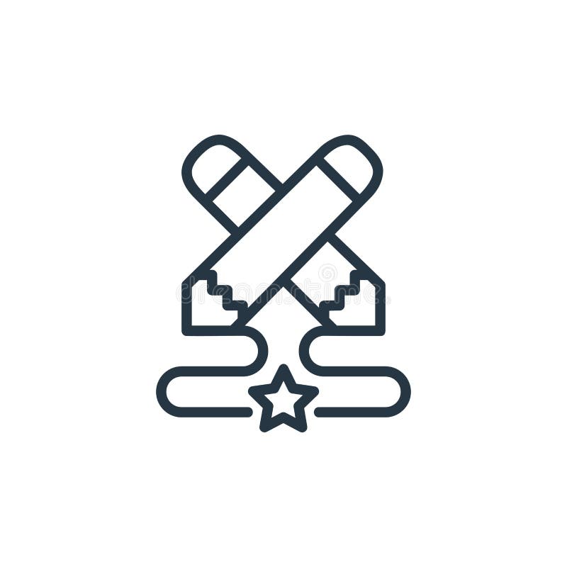 Contest Icon Vector from Online Learning Part Line Concept. Thin Line ...