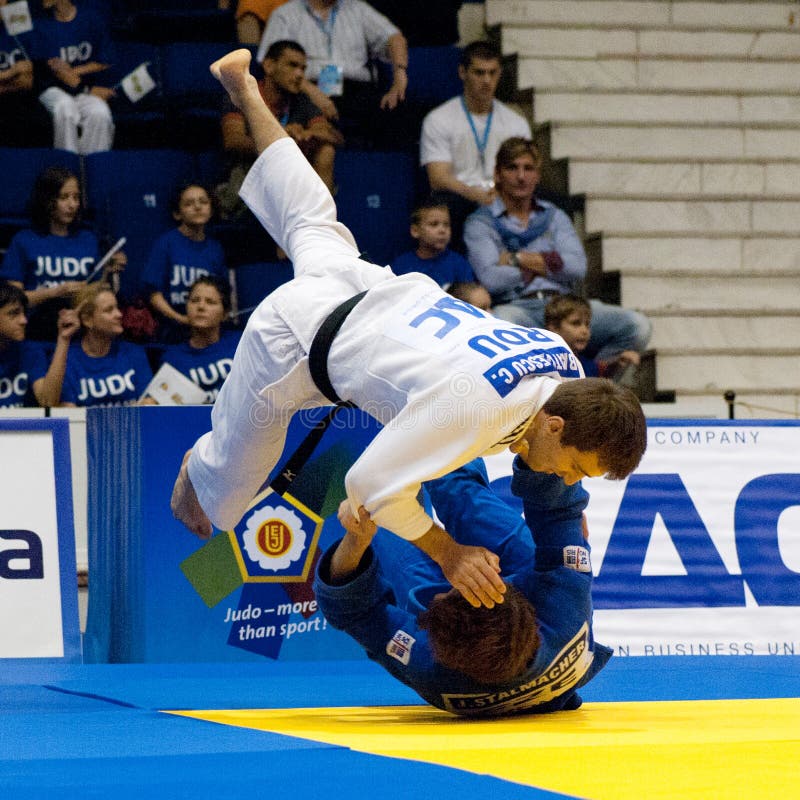 Contestants Participate in the Judo World Cup Men Editorial Image ...