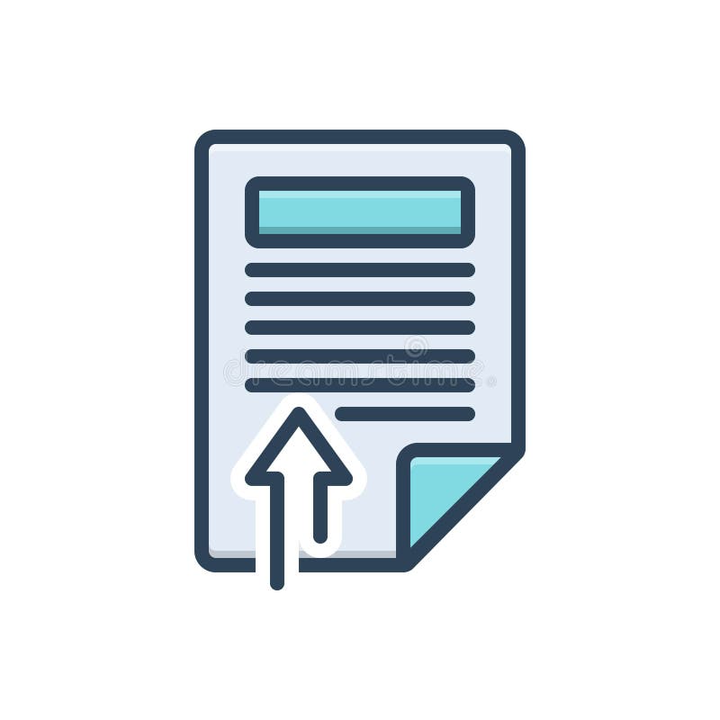 Color Illustration Icon for Context, Theme and Topic Stock Vector ...