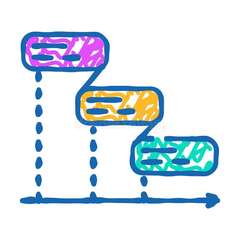 Context Switching Time Management Icon Doodle Illustration Stock ...