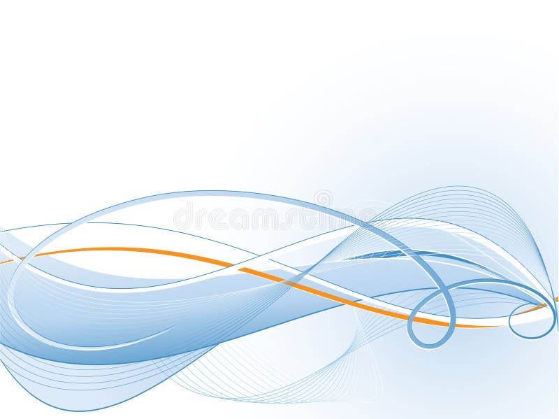 Contexto Ondulado Abstracto Azul Ilustración del Vector - Ilustración ...