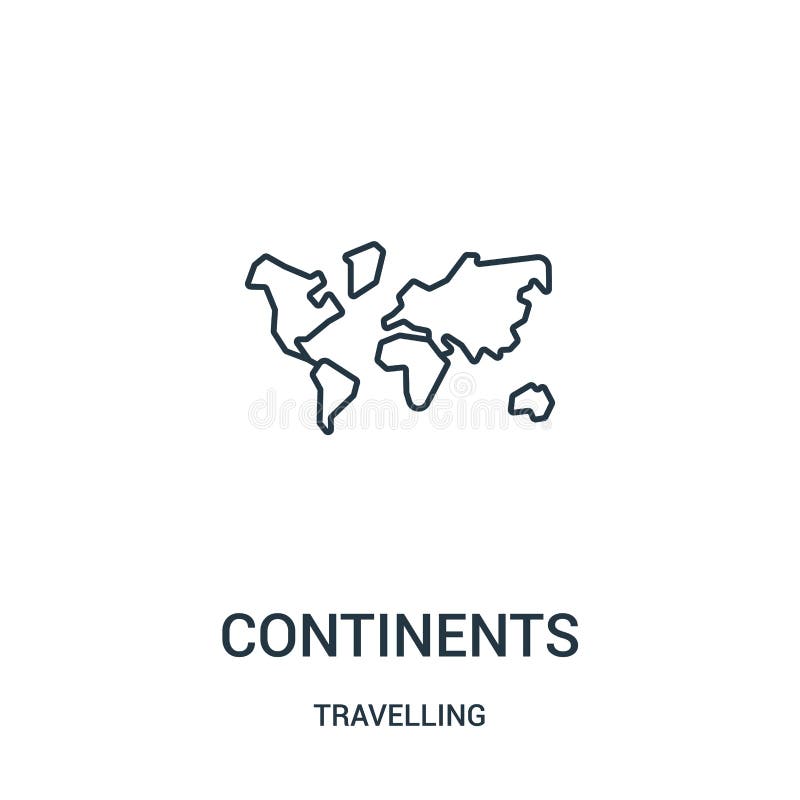 Continents Outline Stock Illustrations – 7,666 Continents Outline Stock ...