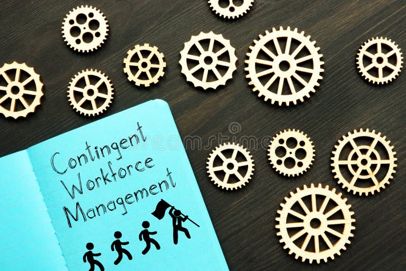 Contingent Workforce Management is Shown on the Business Photo Using ...