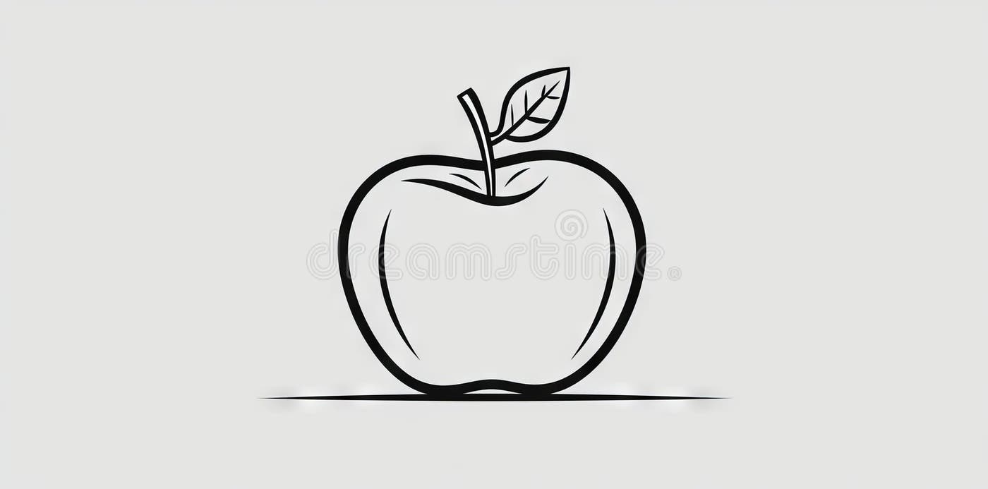 Apple Leaf Line Stock Illustrations – 20,786 Apple Leaf Line Stock ...