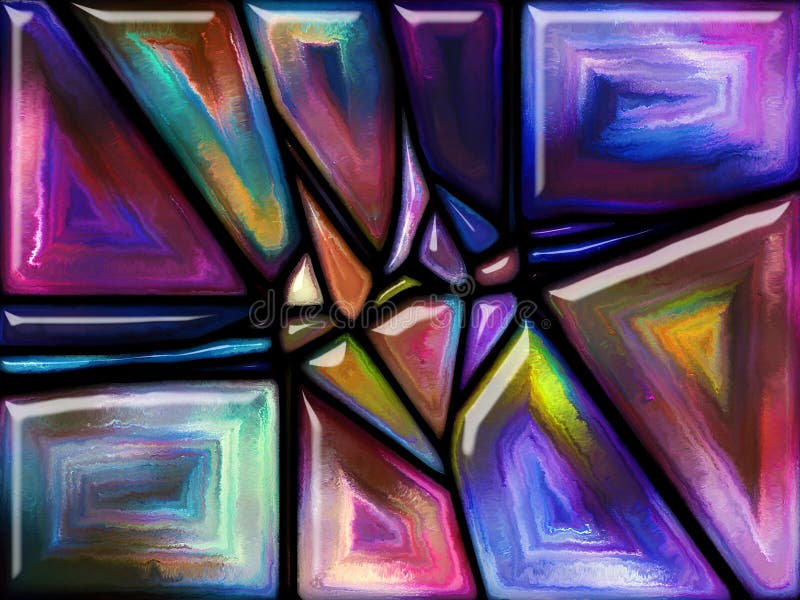 The Continuation of Pattern Stock Image - Image of pattern, glass: 58318511