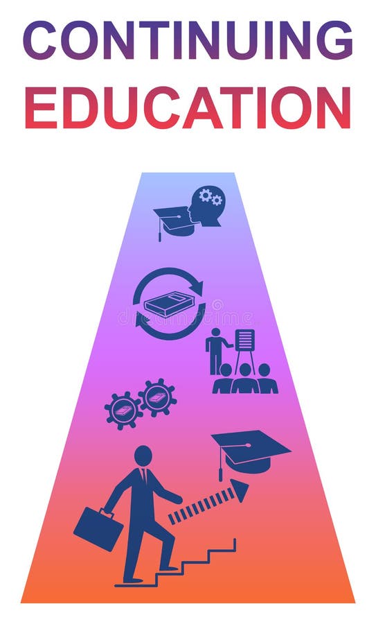 Continuing Education Education Concept Stock Illustrations – 696 ...