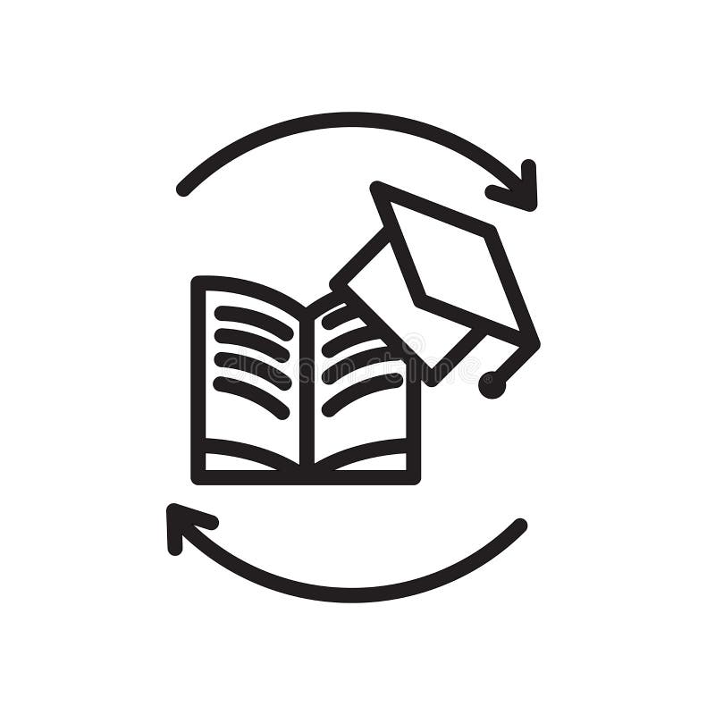 Continuing Education Constant Learning Street Signs Stock Illustration ...