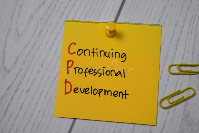 Continuing Professional Development Mind Map Flowchart with Marker ...