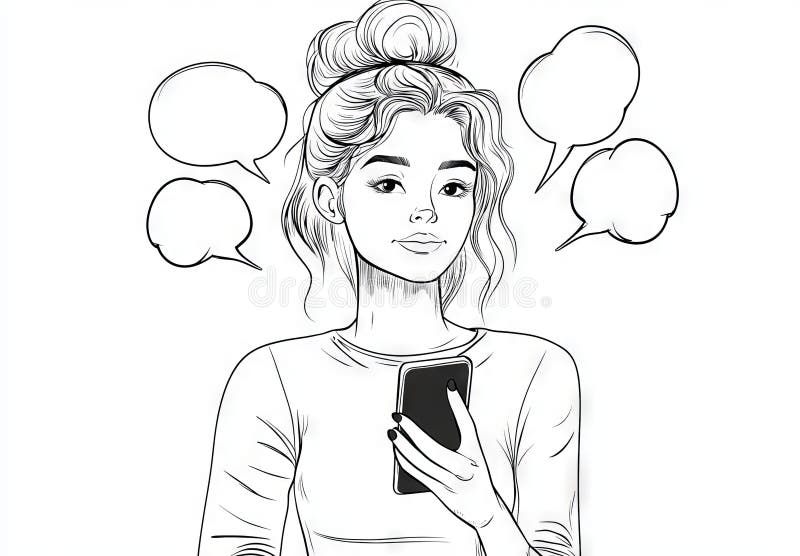 Continuity of Drawing Line Logo Isolated Minimal Illustration ...