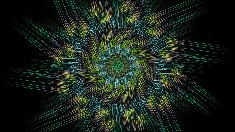 Continuous Abstract Fantastic VJ Loop Background Stock Footage - Video ...