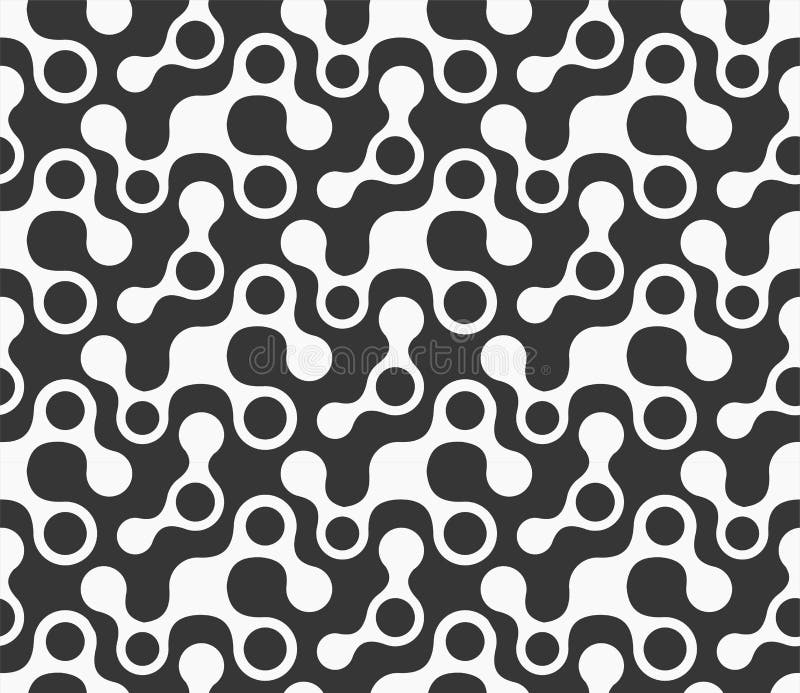 Continuous Abstract Graphic Optical Grid Texture. Seamless Creative ...