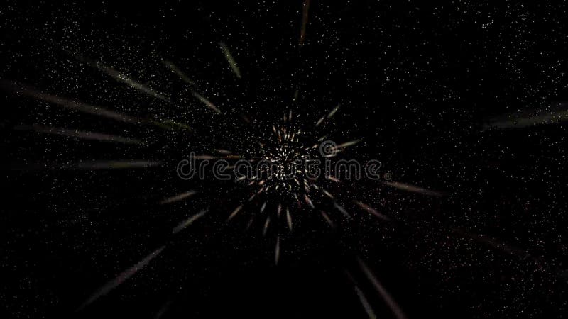 A Continuous Beam of Light Emitted from the Center. Stock Video - Video ...