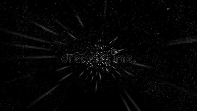 A Continuous Beam of Light Emitted from the Center. Stock Footage ...