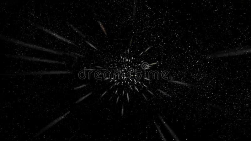 A Continuous Beam of Light Emitted from the Center. Stock Footage ...