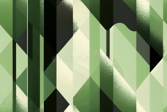 A Continuous Belt of Geometric Print Wallpaper Pattern Painted As ...