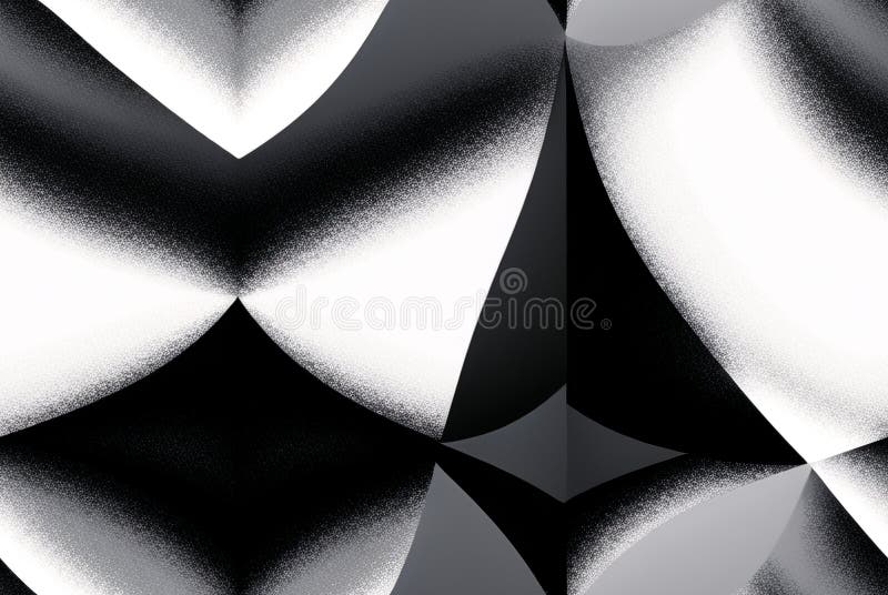 A Continuous Belt of Geometric Print Wallpaper Pattern Painted As ...