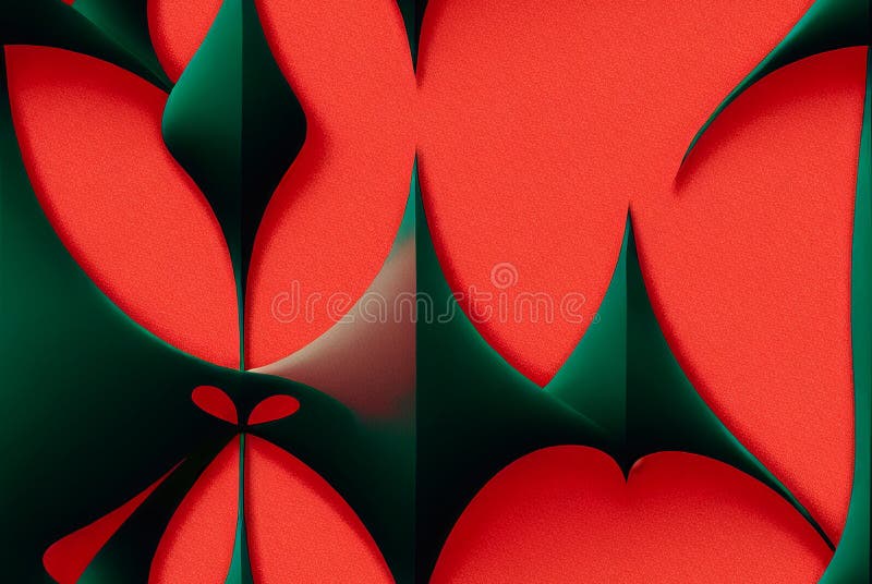 A Continuous Belt of Geometric Print Wallpaper Pattern Painted As ...