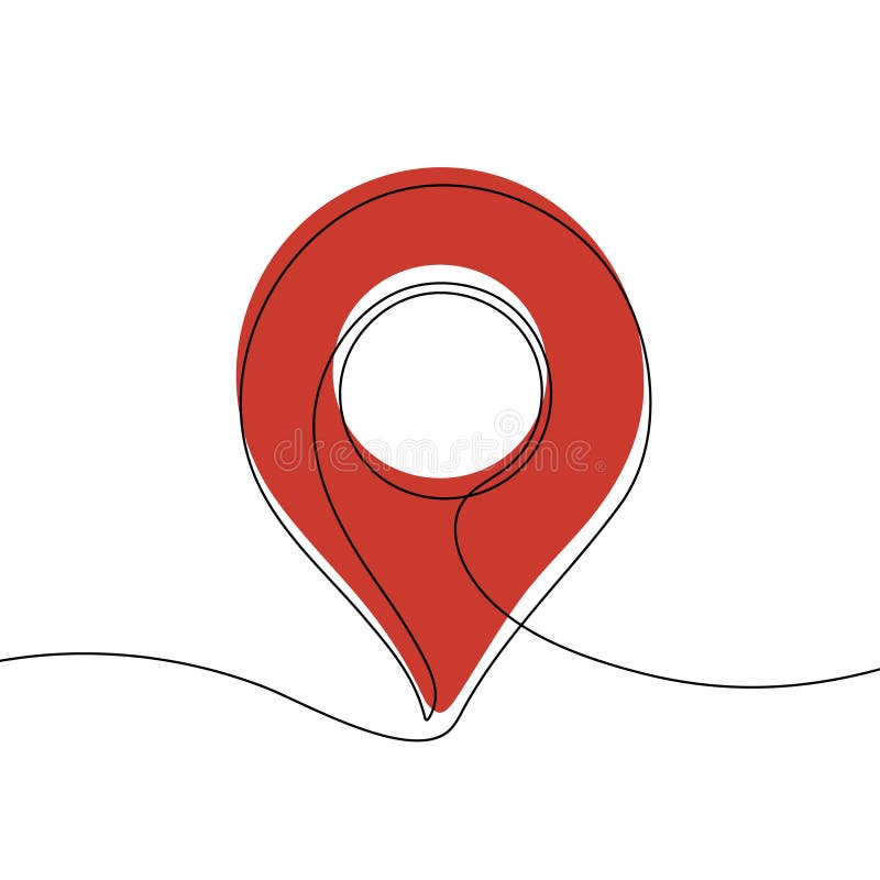 One Line Drawing Pin Stock Illustrations – 452 One Line Drawing Pin ...