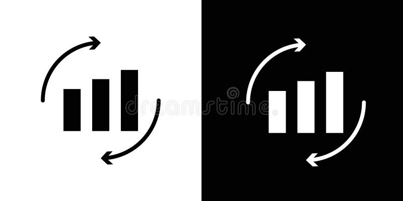 Continuous Changes Icon Isolated Flat Vector in Outline Stock Vector ...